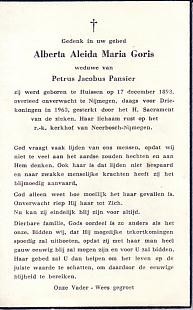 Parenteel van jacobus (jacob) pansier